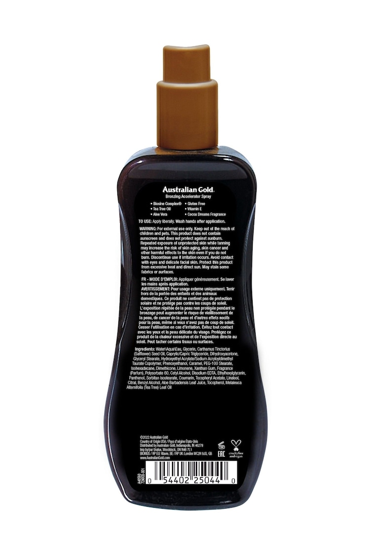 Buy Australian Gold Bronzing Accelerator Dark Tanning Spray 237ml from ...