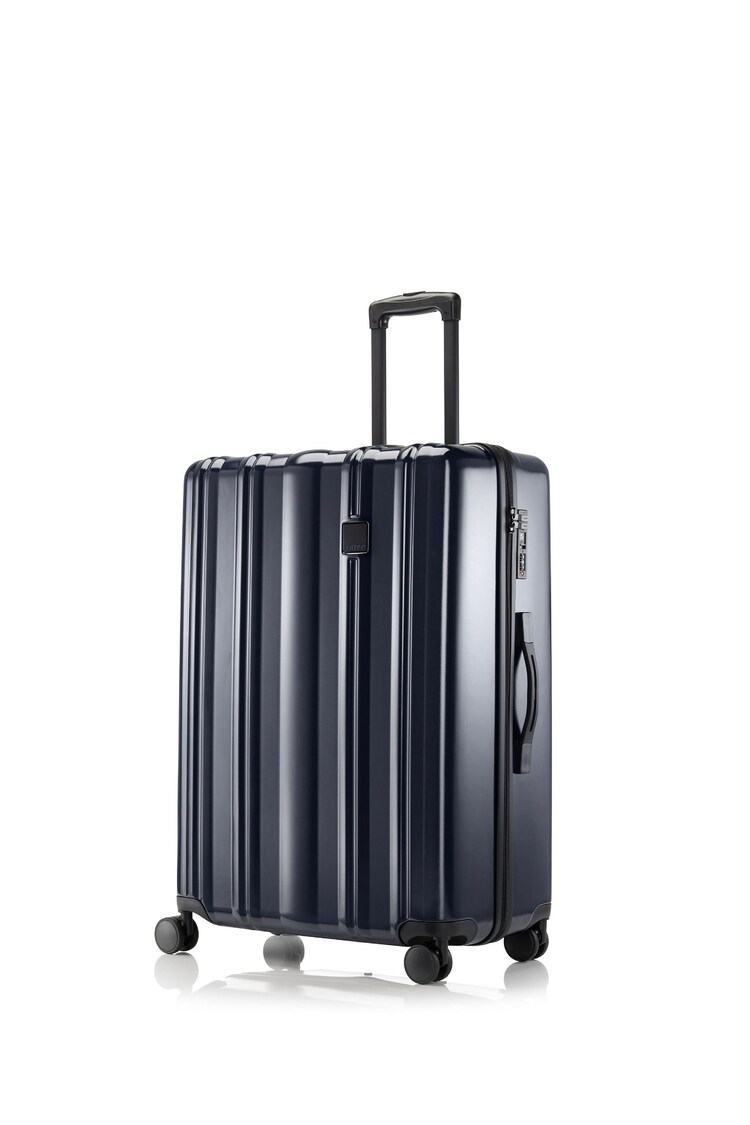 Buy Tripp Blue Large Retro 4 Wheel Travel Suitcase from the Next UK ...