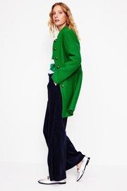 Buy Boden Green Hamilton Textured Coat from the Next UK online shop