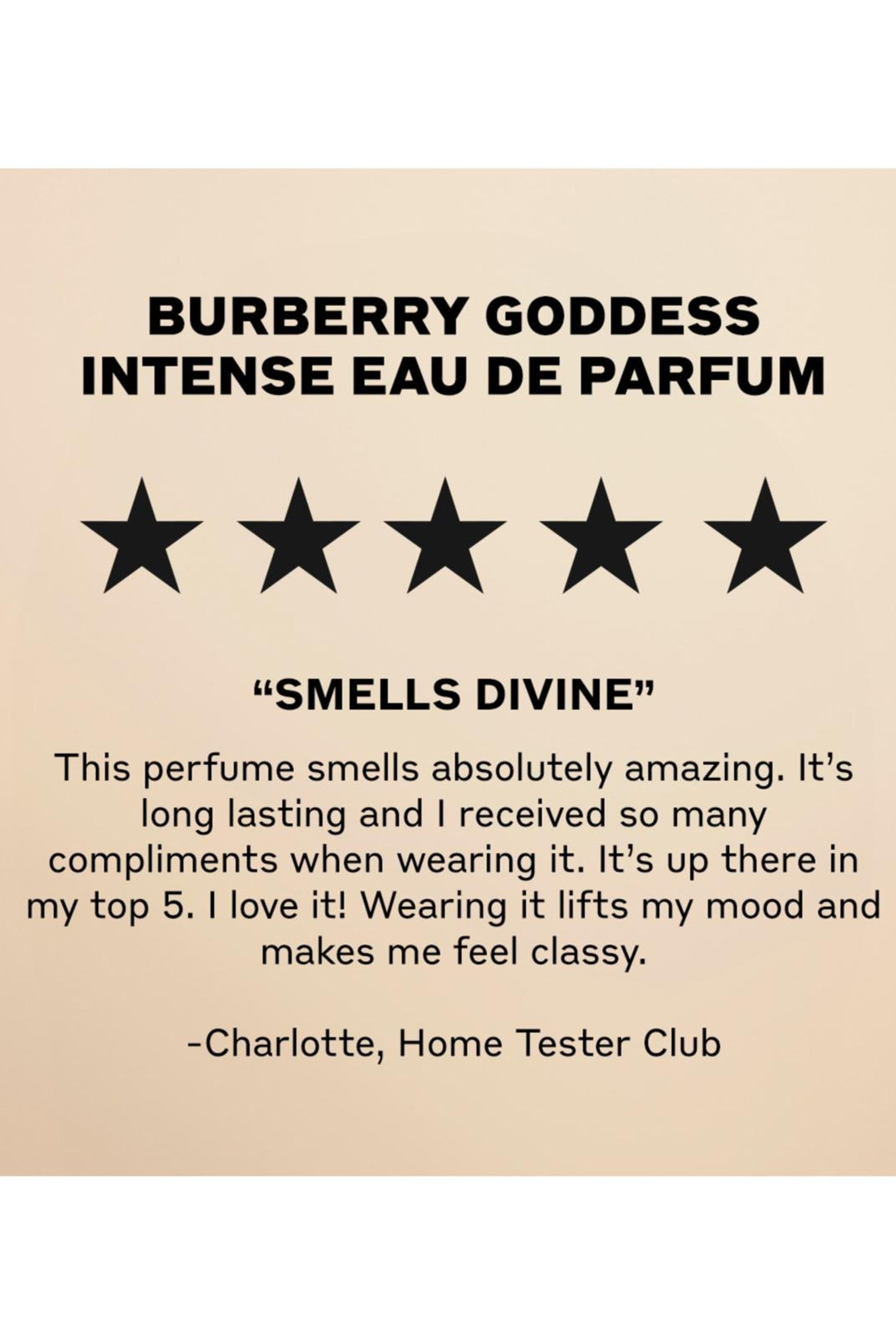 Buy Burberry Goddess Eau de Parfum Intense Fragrance 150ml from the ...