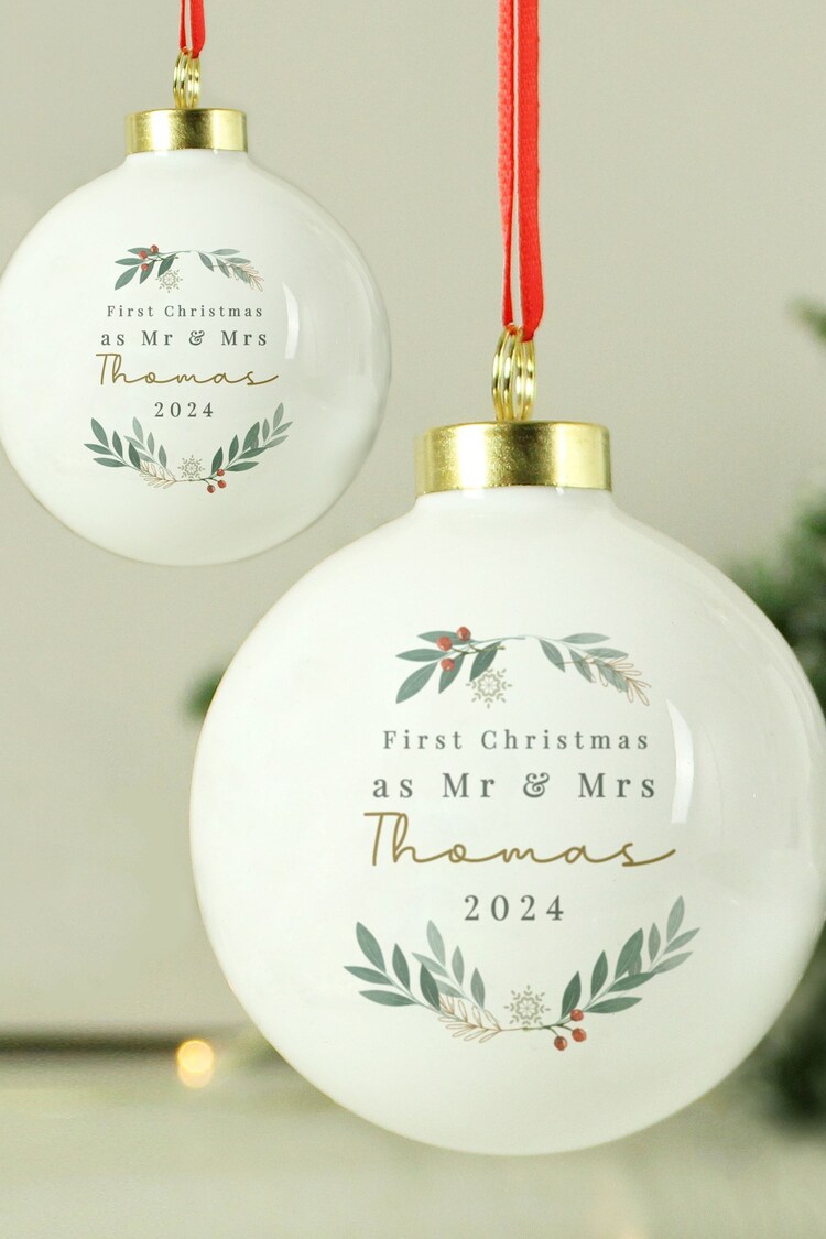 Buy Personalised Christmas Bauble by PMC from the Next UK online shop