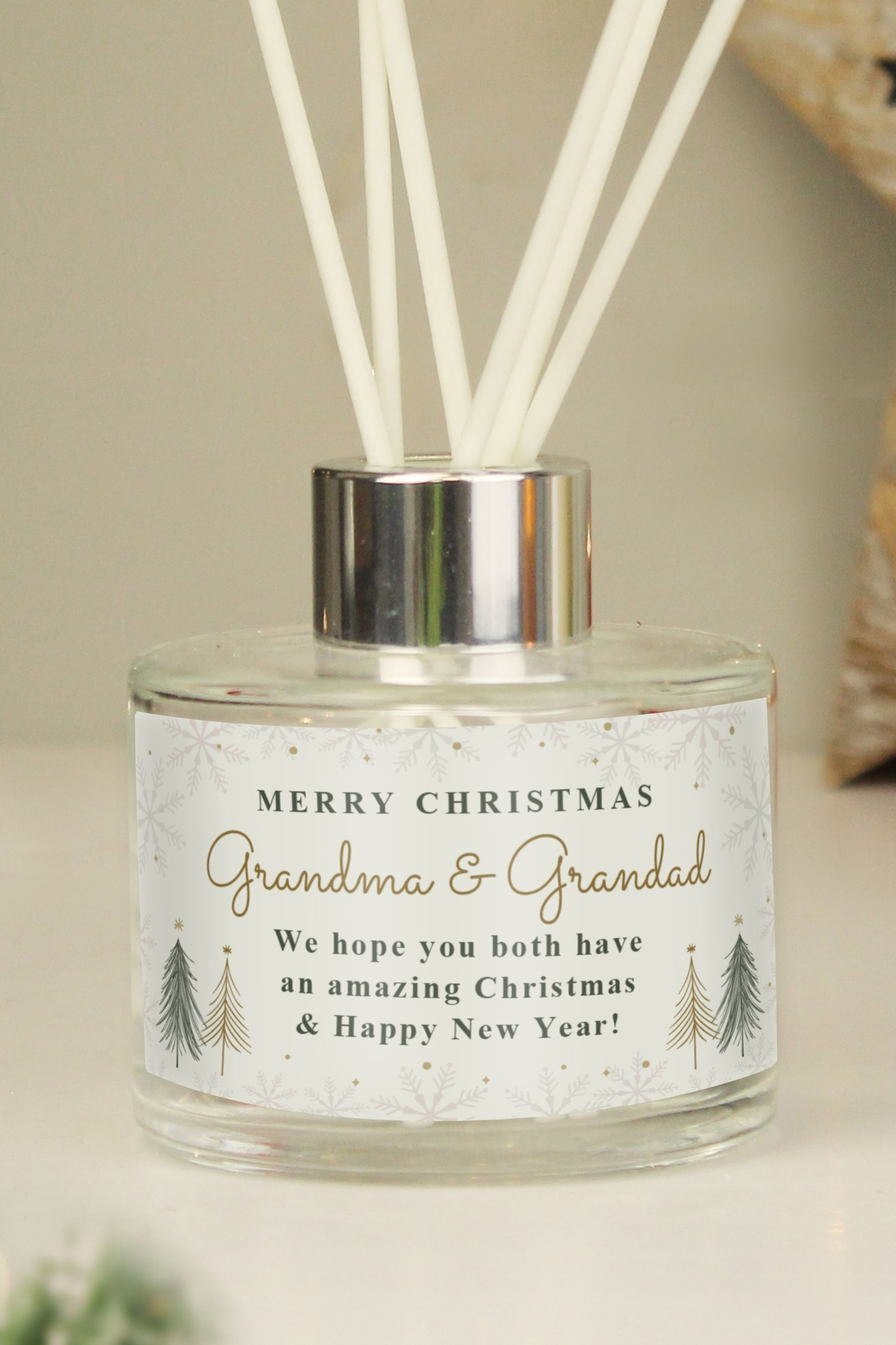 Buy Personalised Christmas Reed Diffuser by PMC from the Next UK online ...