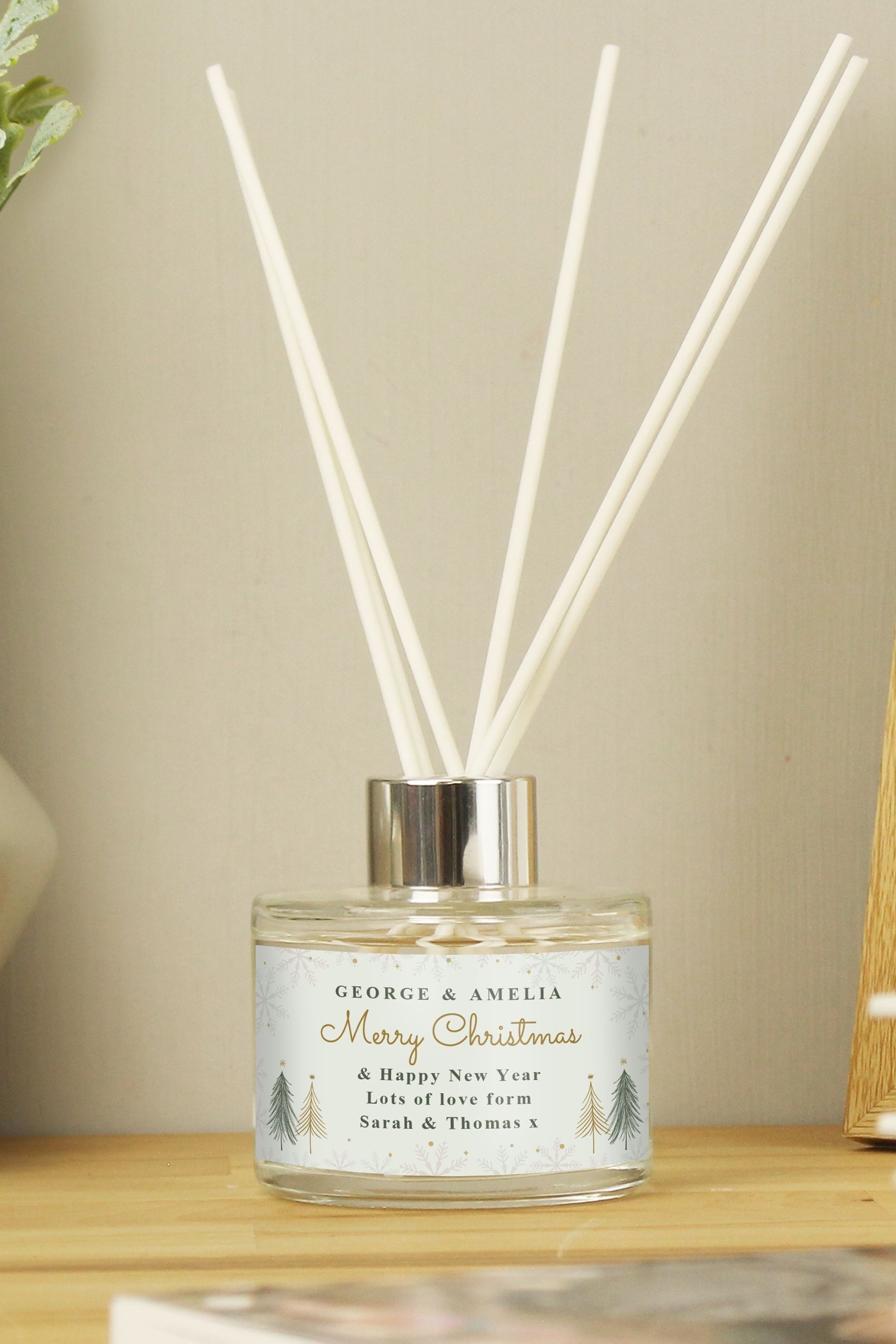 Buy Personalised Christmas Reed Diffuser by PMC from the Next UK online ...