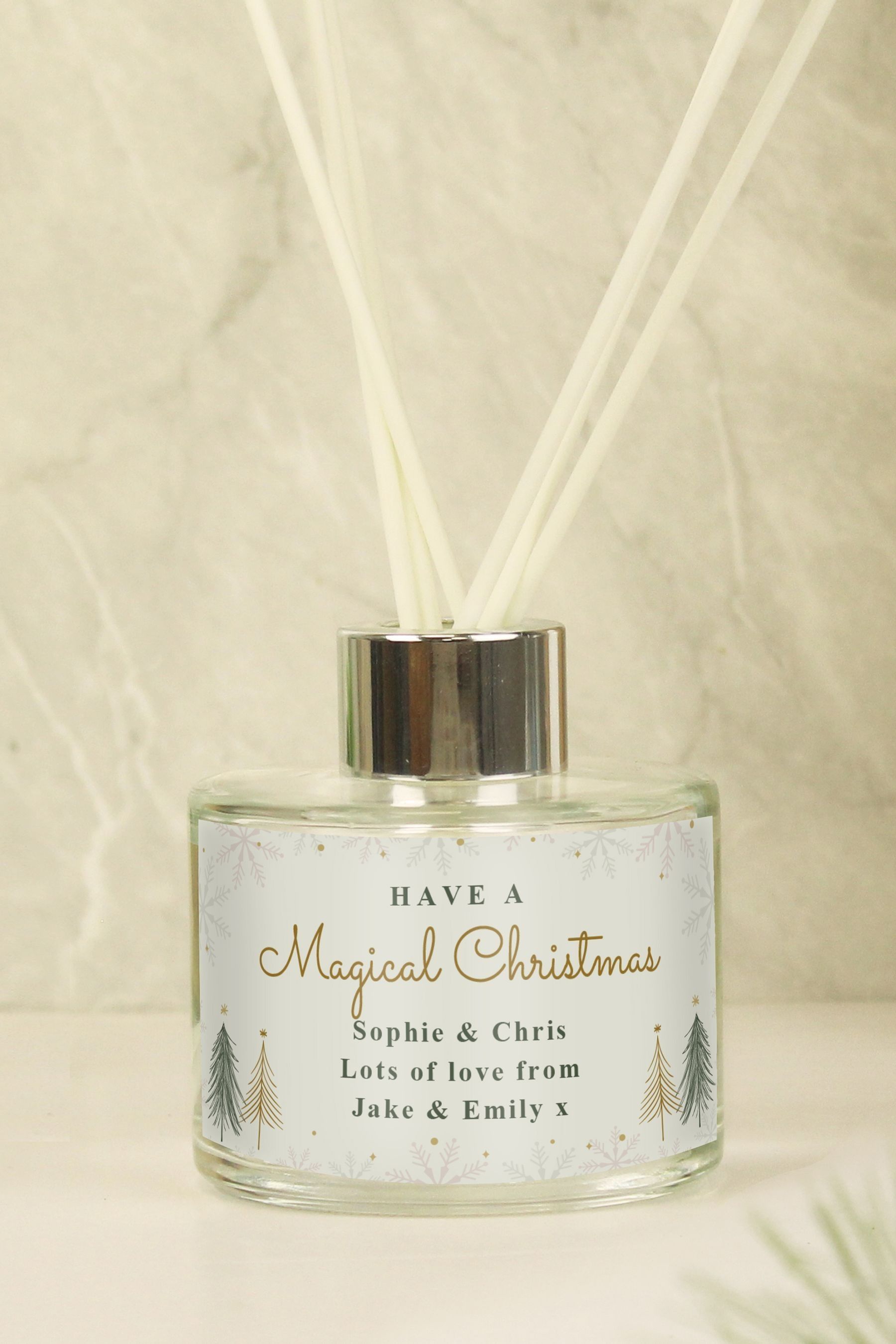 Buy Personalised Christmas Reed Diffuser by PMC from the Next UK online ...