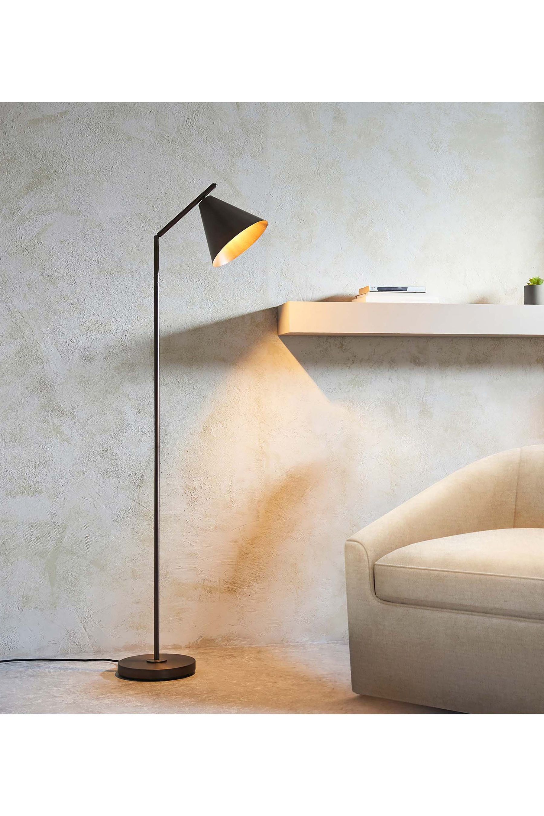 Buy Gallery Home Bronze Lance 1 Light Floor Lamp from the Next UK ...