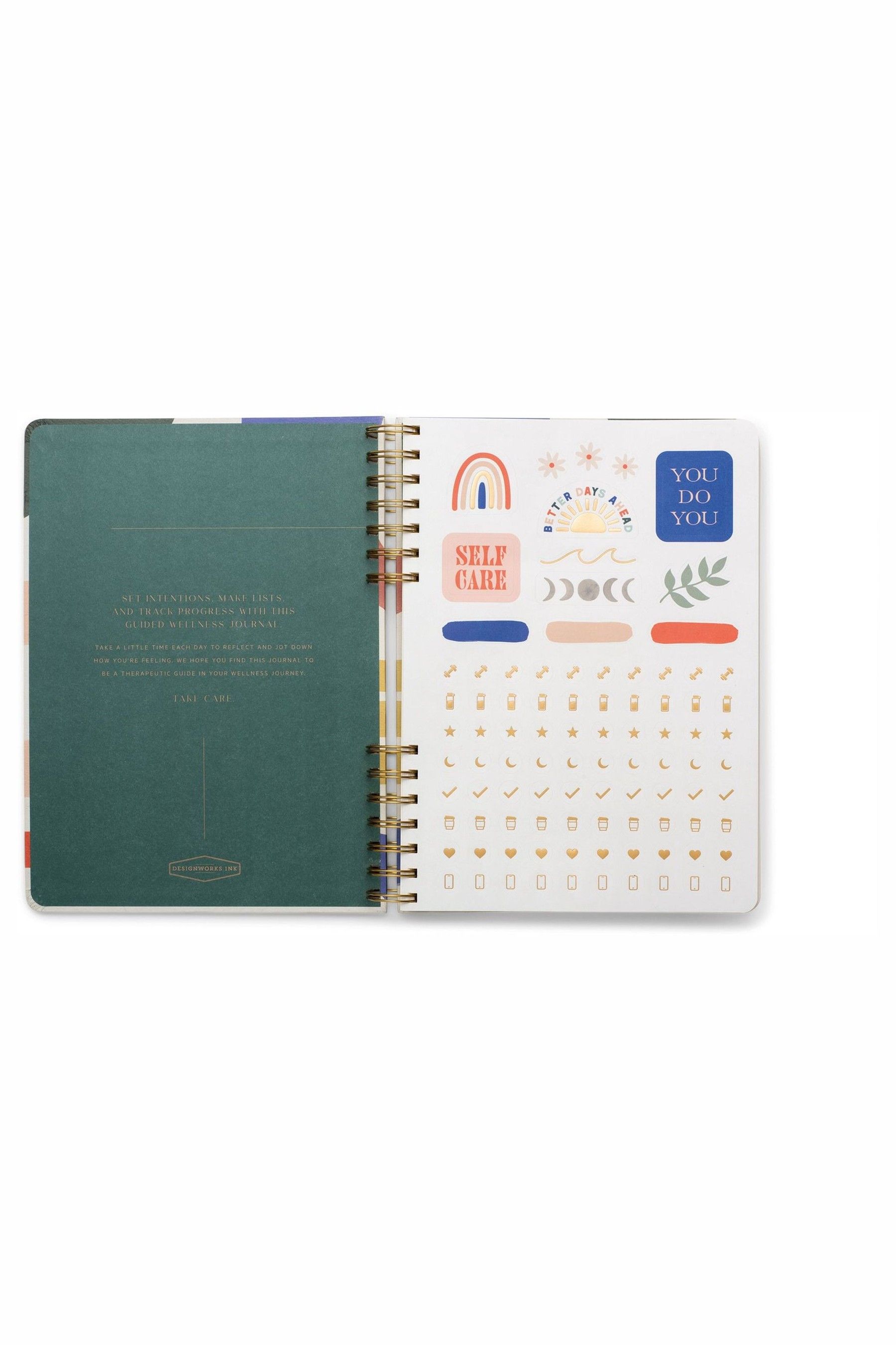 Buy Designworks Ink Come As You Are Guided Wellness Journal from the ...