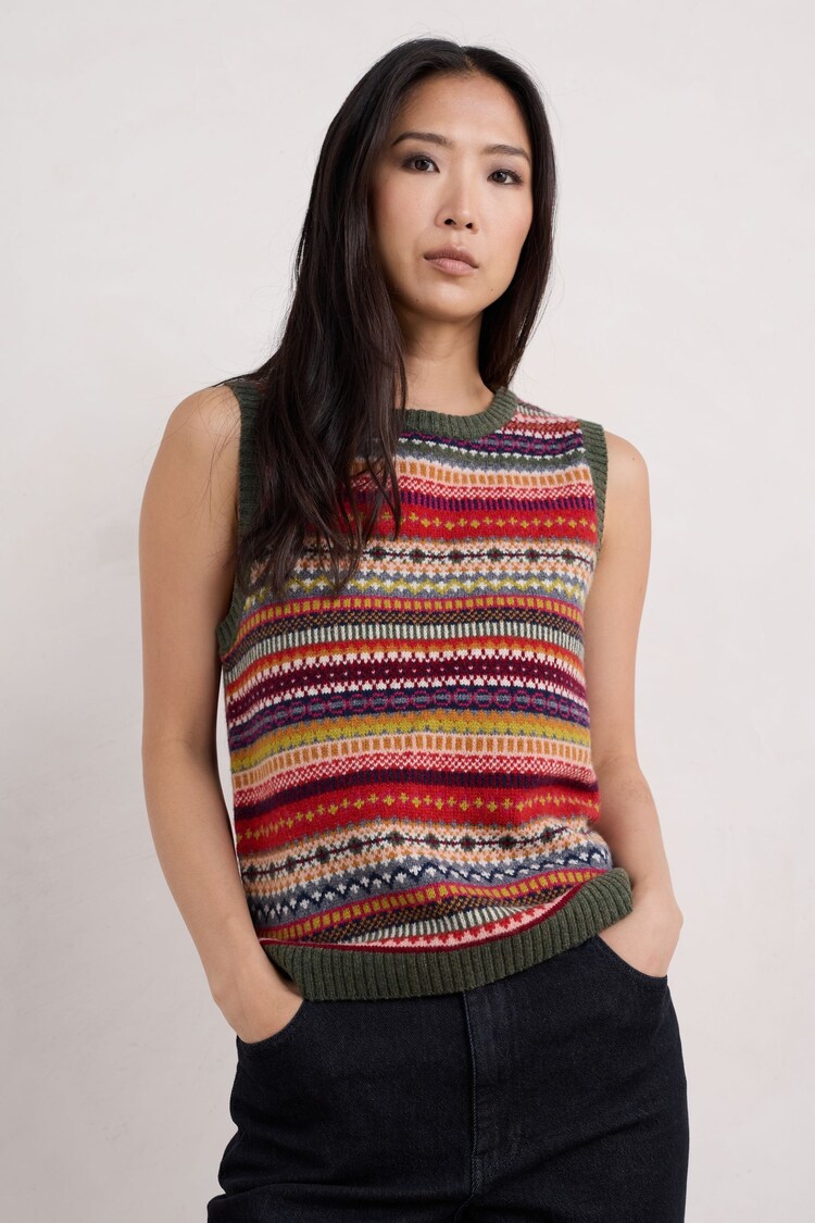 Buy Seasalt Cornwall Multi/Green Percella Cove Vest from the Next UK ...
