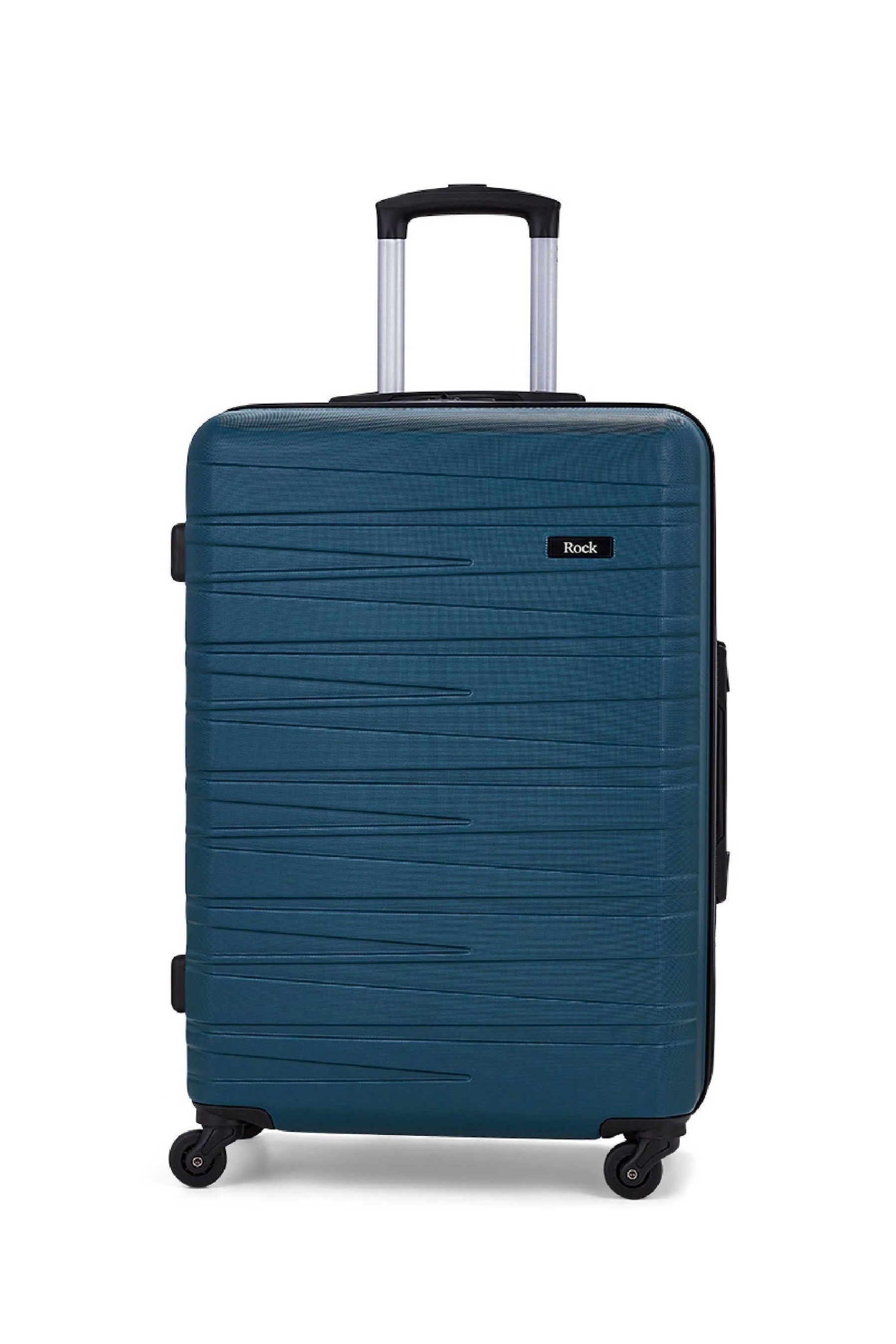 Rock Luggage Medium Yellow Seattle Suitcase