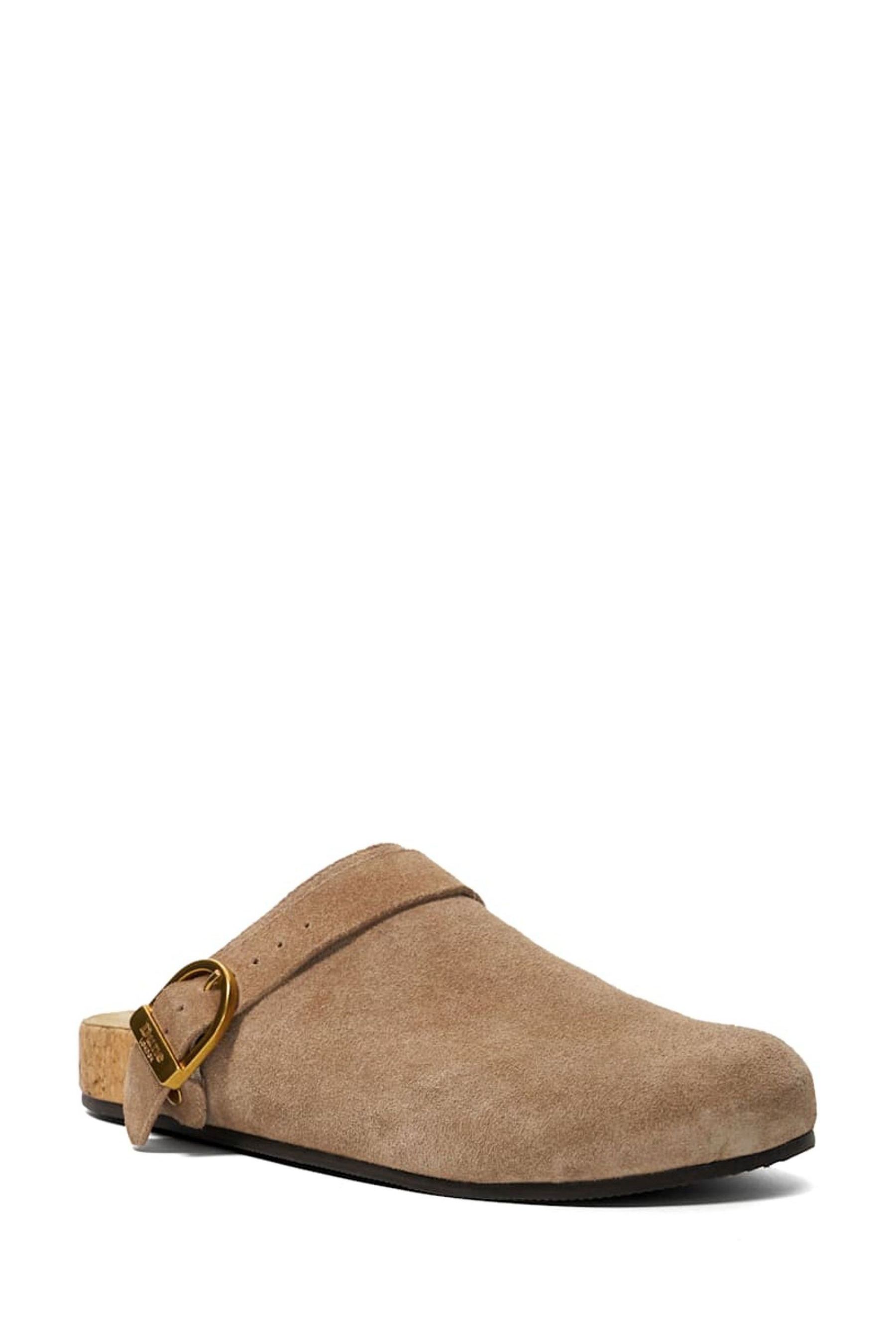 Buy Dune London Brown Closed Toe Gracella Clogs from the Next UK online ...