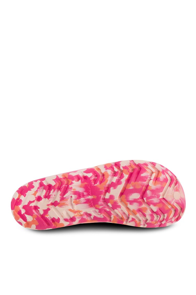 Buy Totes Pink Tie Dye Ladies Solbounce Toe Post Flip Flops Sandals ...