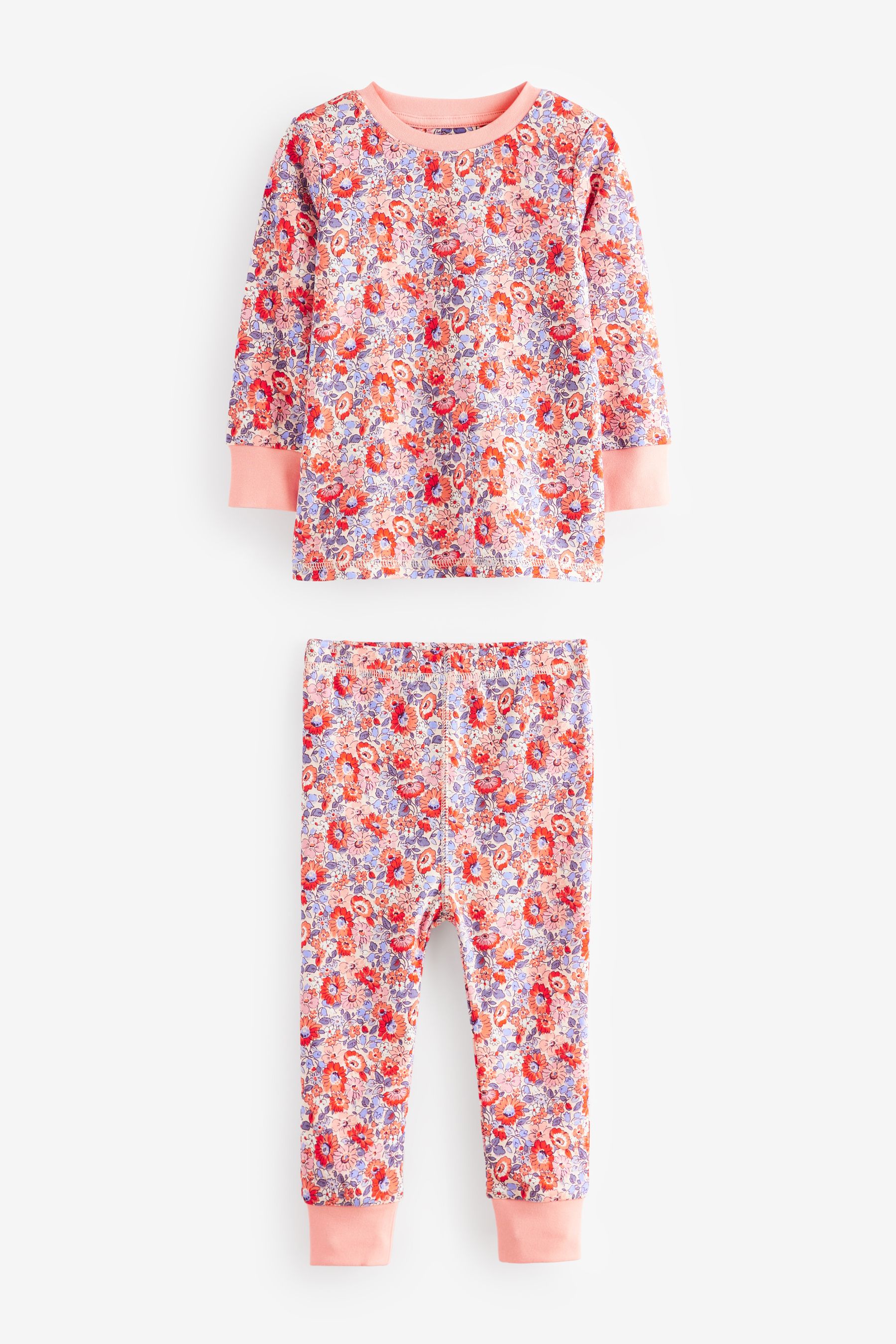 Buy Cath Kidston Multi Floral 100% Cotton Pyjamas 3 Pack from the Next ...
