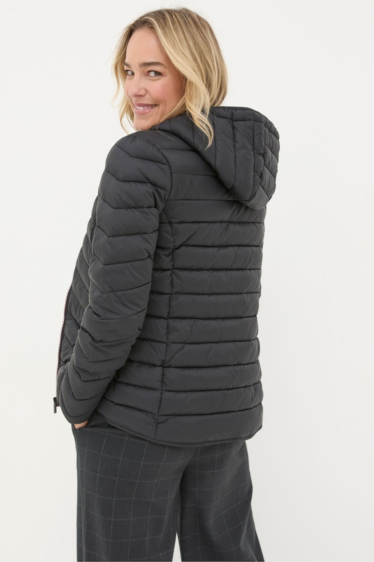 Buy FatFace Ruby Black Lightweight Puffer Jacket from the Next UK online shop