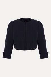 Buy Phase Eight Blue Petite Zoelle Bow Jacket from the Next UK online shop