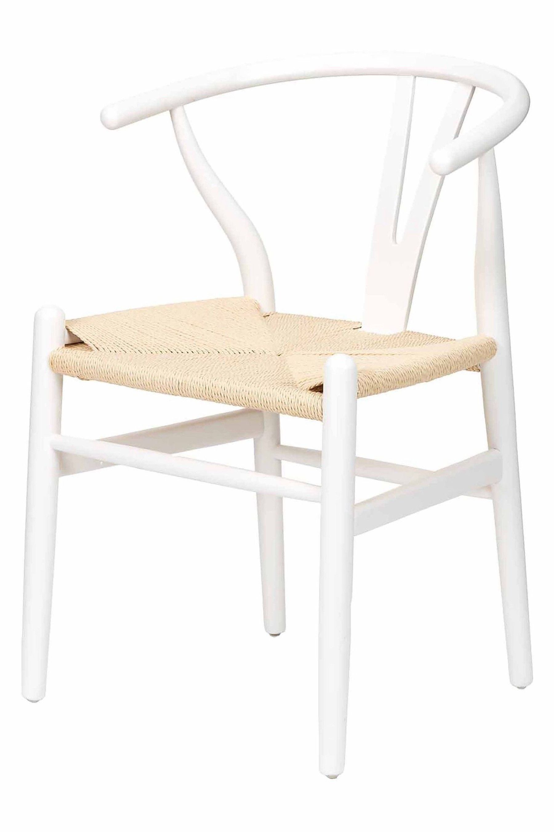 Buy Pacific White Beech Wood and Natural Rope Dining Chair from the ...