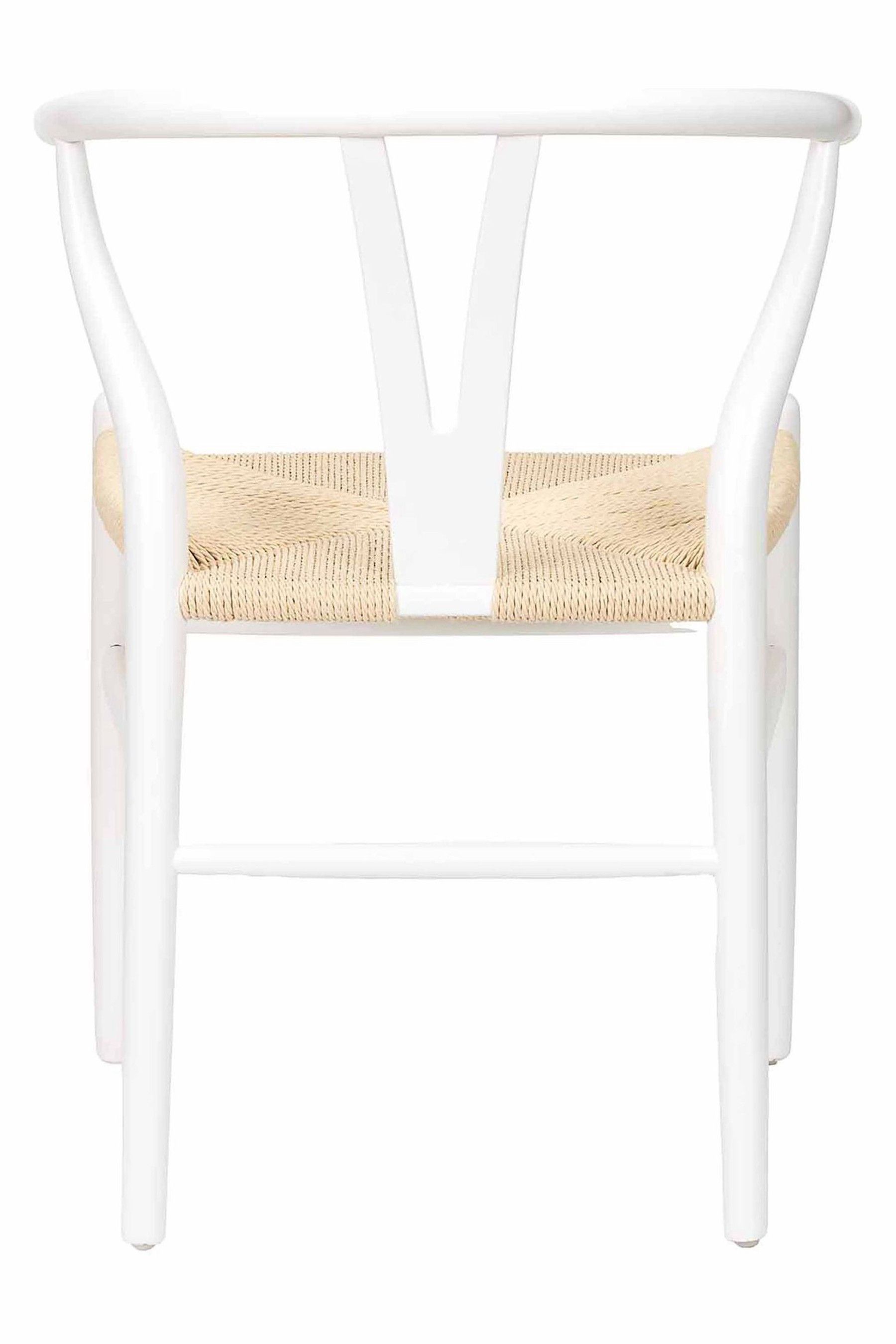 Buy Pacific White Beech Wood and Natural Rope Dining Chair from the ...