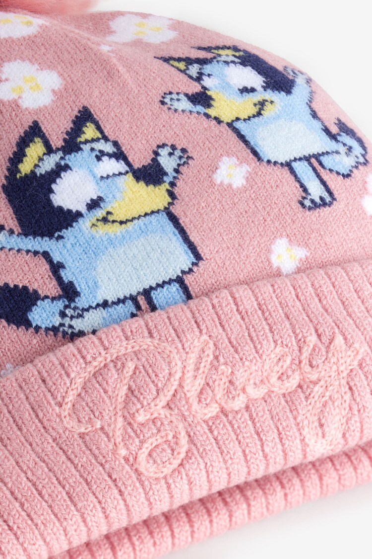 Buy Pink Bluey Beanie Hat (1-10yrs) from the Next UK online shop