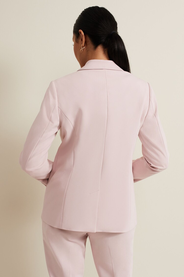 Buy Phase Eight Pink Petite Ulrica Fitted Jacket from the Next UK ...