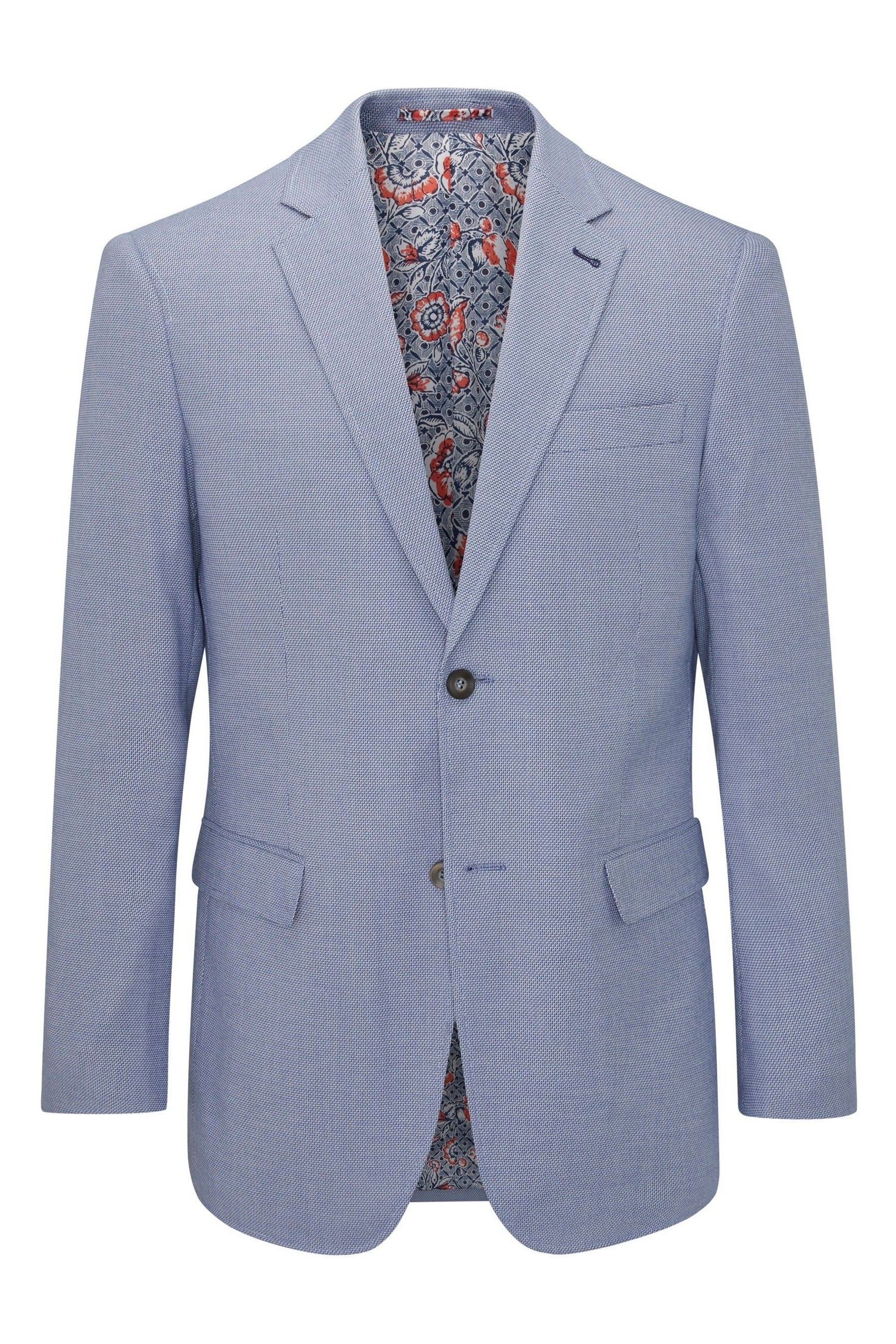 Buy Skopes Blue Tailored Fit Harry Jacket from the Next UK online shop