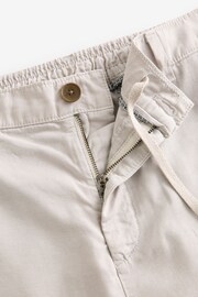 Buy Light Grey Slim Fit Premium Linen Drawstring Trousers from the Next ...