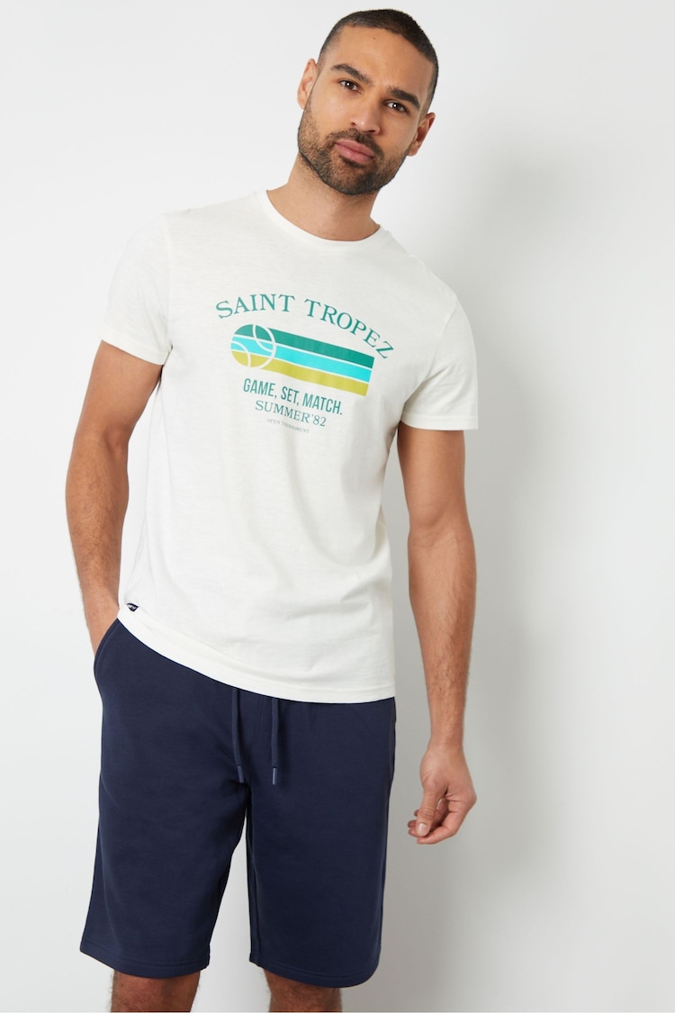 Buy Threadbare Navy Knee Length Fleece Sweat Shorts from the Next UK ...