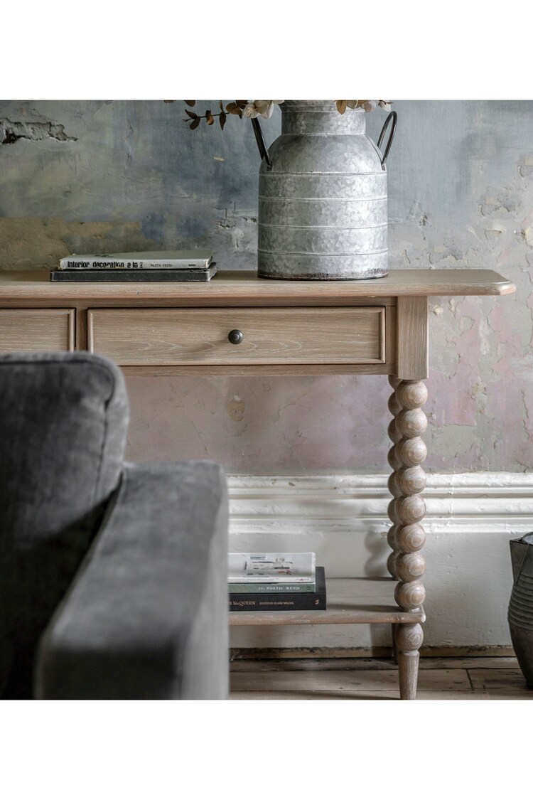 Buy Gallery Home Natural Alston 2 Drawer Console Table from the Next UK ...