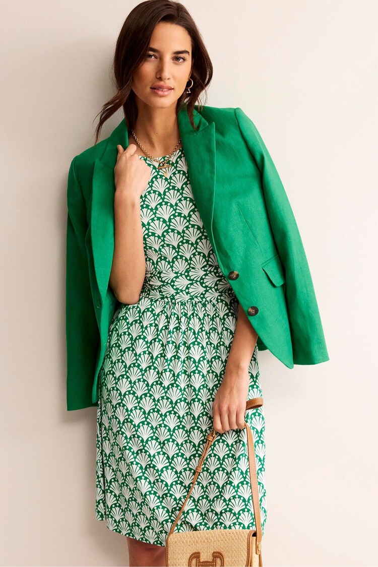 Buy Boden Green Amelie Jersey Dress from the Next UK online shop