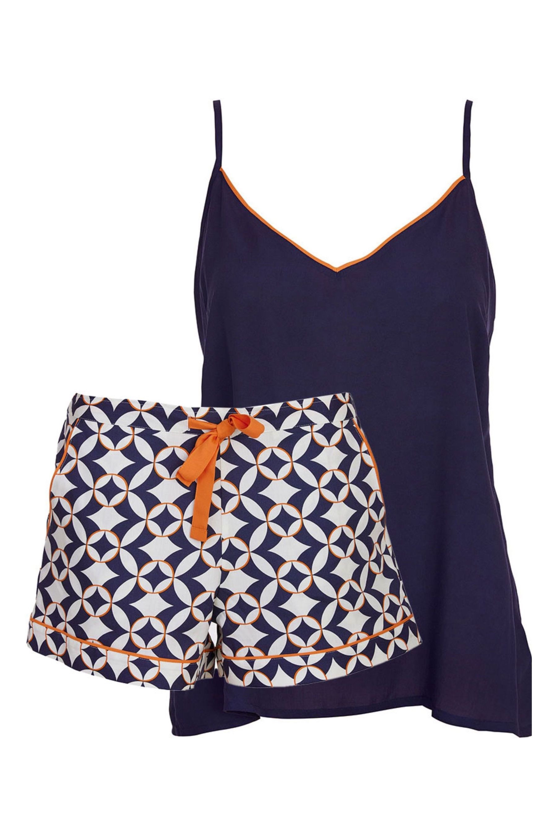 Buy Cyberjammies Multi Solid Cami And Sleep Shorts Set from the Next UK ...