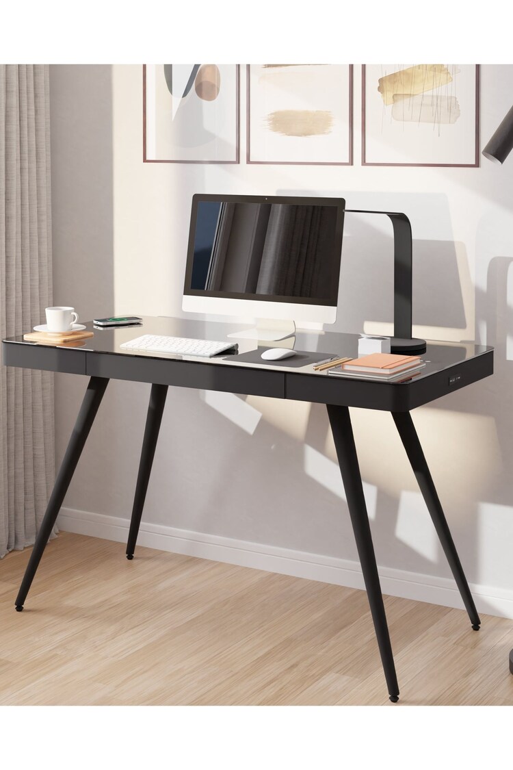 Buy Koble Black Tori Smart Desk from the Next UK online shop
