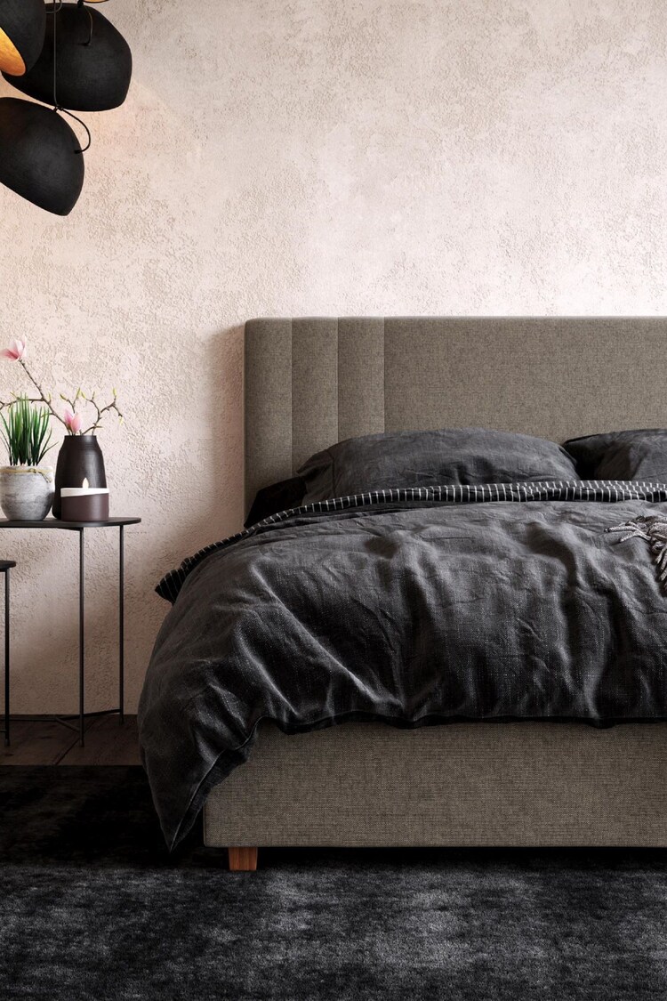 Buy Dorel Home Grey Europe Charis Upholstered Bed from the Next UK ...