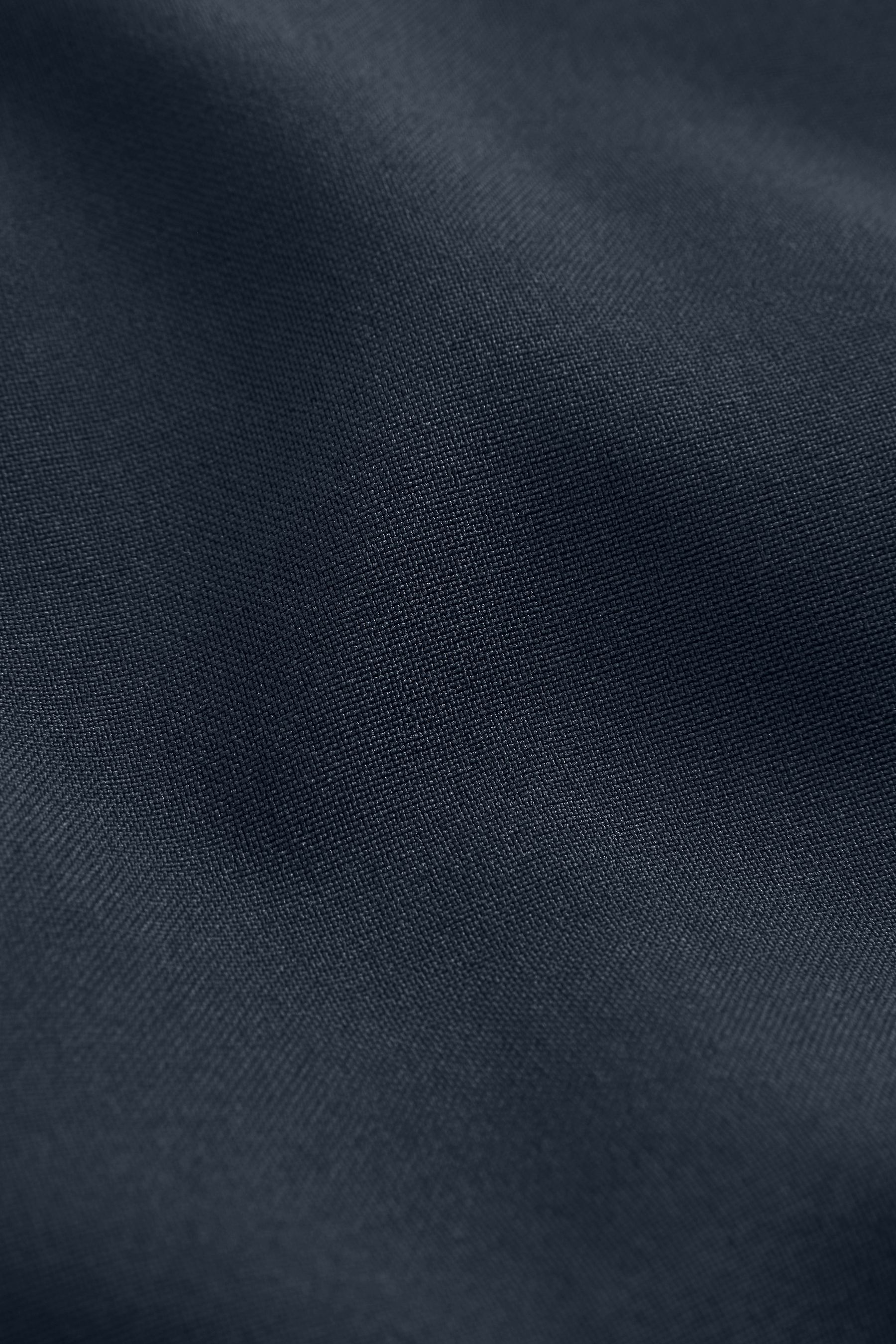 Buy Navy Blue Slim Machine Washable Plain Front Smart Trousers from the ...