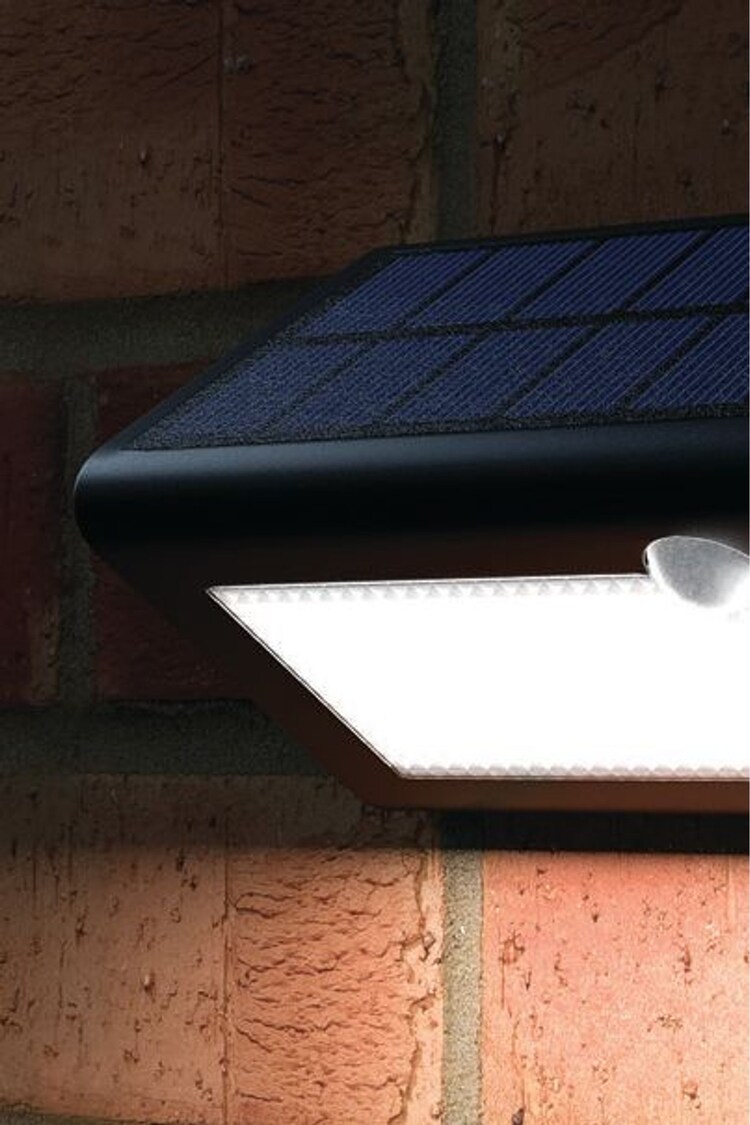 Buy SolarCentre Black ECO Wedge Pro Solar Security Light from the Next ...