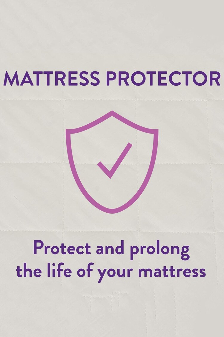 Buy Slumberdown White Cosy Nights Mattress Protector from the Next UK ...