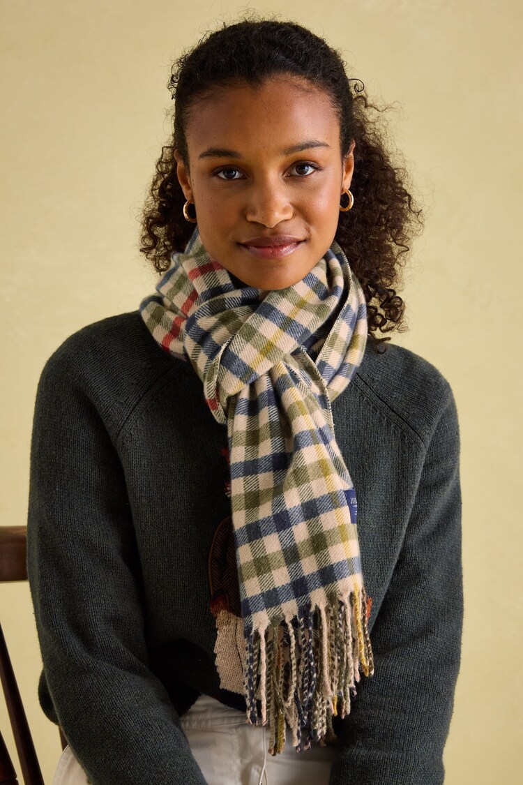 Buy Joules Langtree Checked Scarf from the Next UK online shop