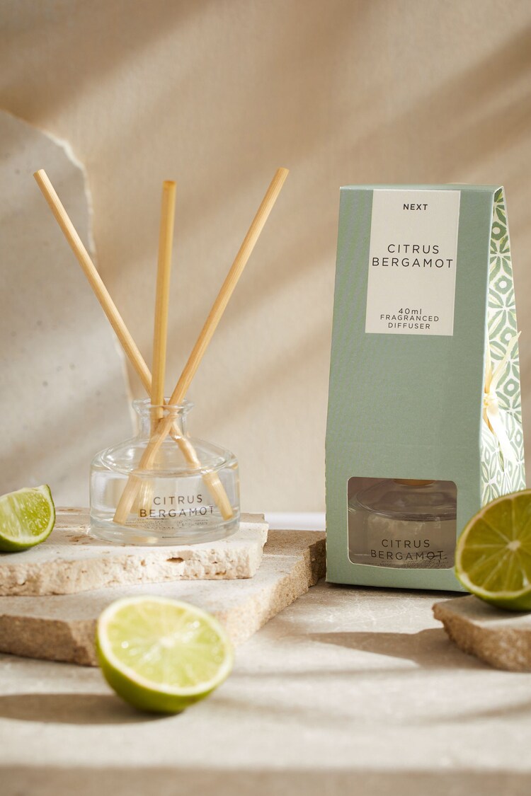 Buy Citrus Bergamot 40ml Fragranced Reed Diffuser from the Next UK ...