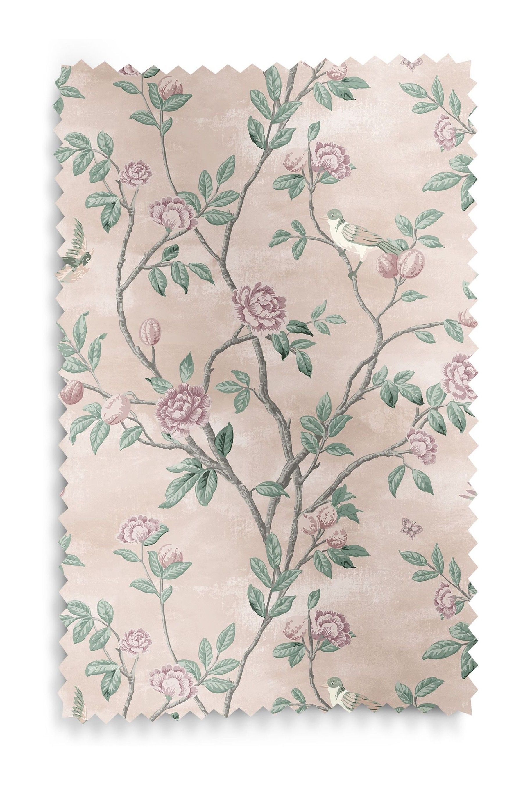 Buy Laura Ashley Pink Eglantine Made To Measure Roman Blinds from the ...
