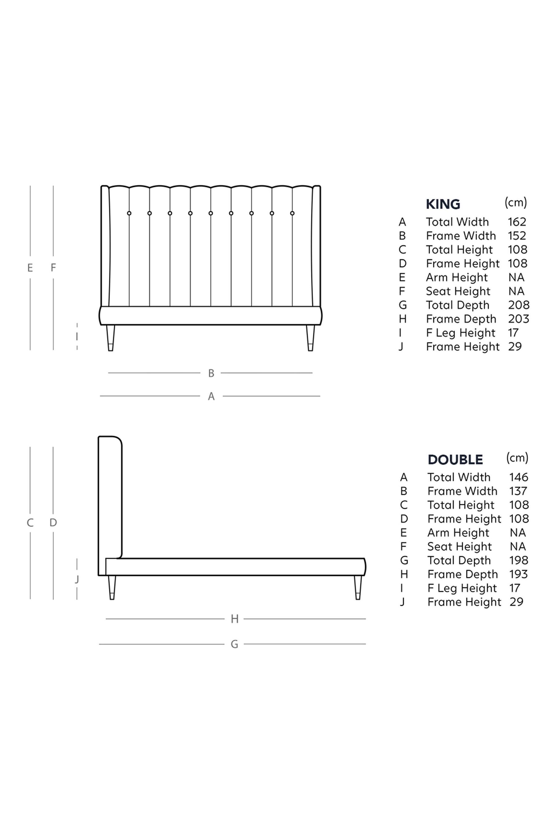 Buy Swoon Easy Velvet Fern Green Kipling Bed from the Next UK online shop