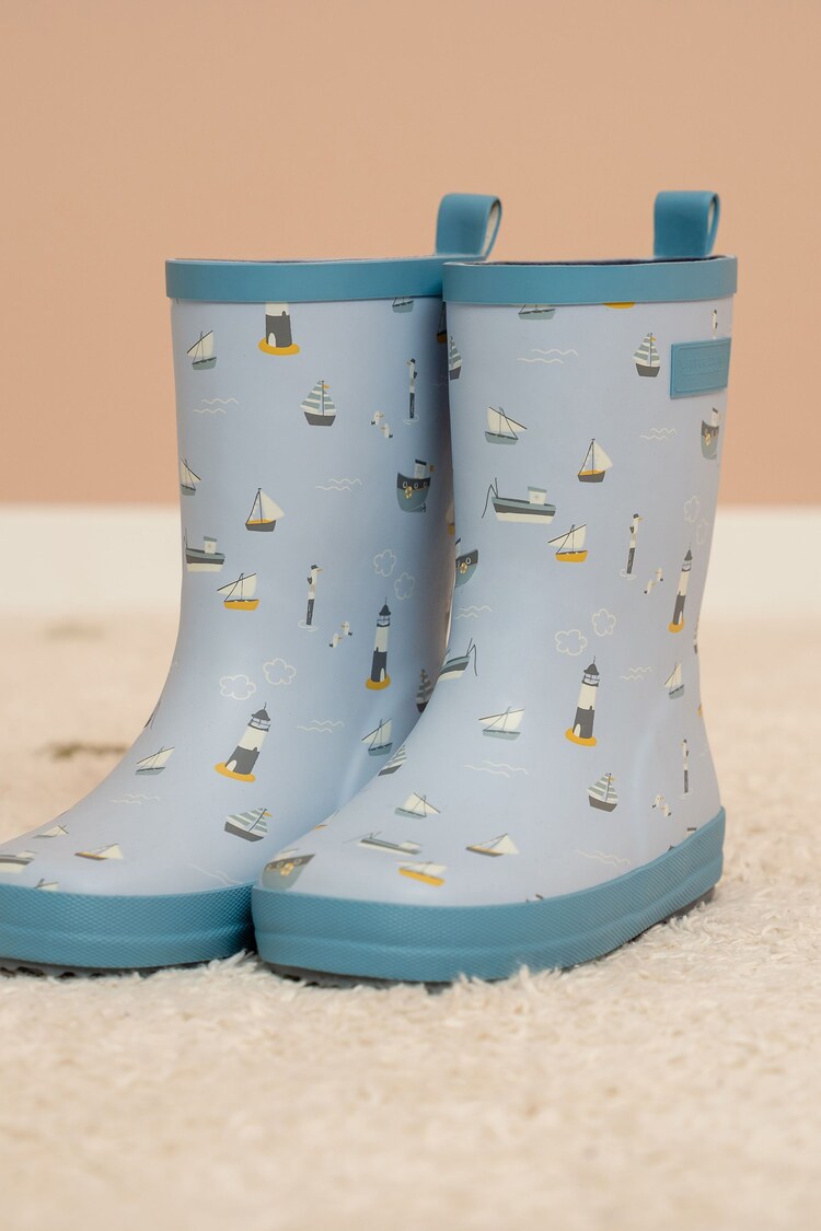 Buy Little Dutch Blue Rainboots Sailors Bay 24/25 from the Next UK ...