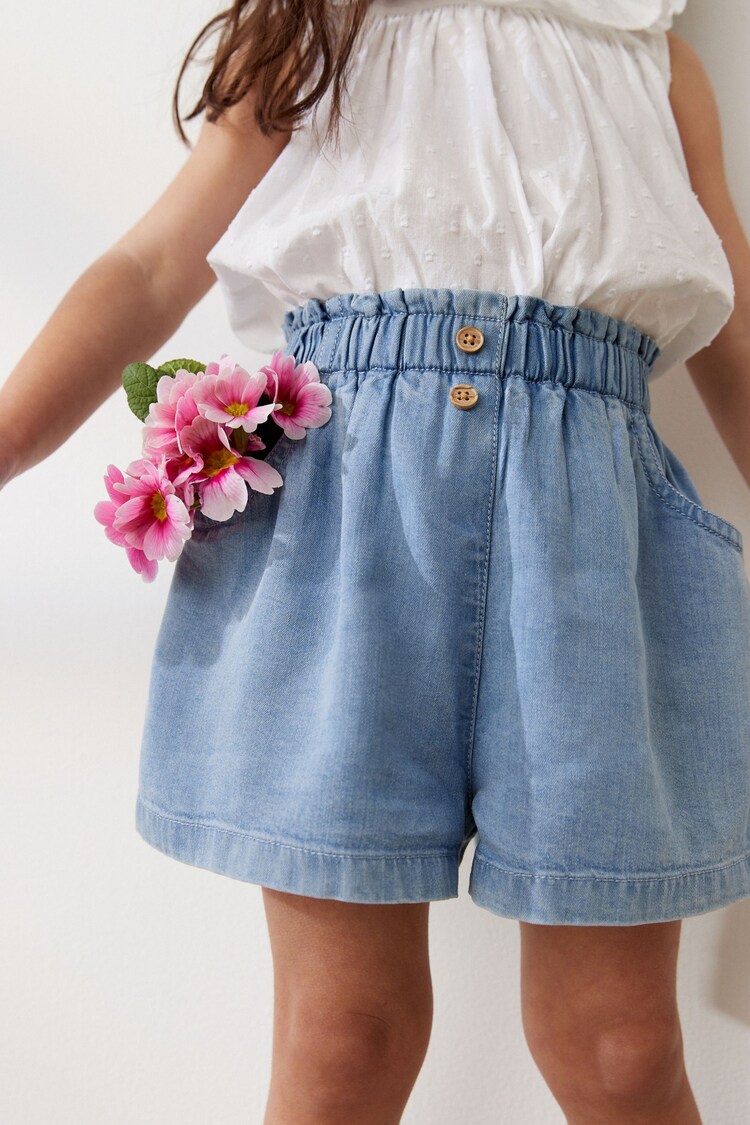 Buy Denim Button Shorts (3mths-7yrs) from the Next UK online shop
