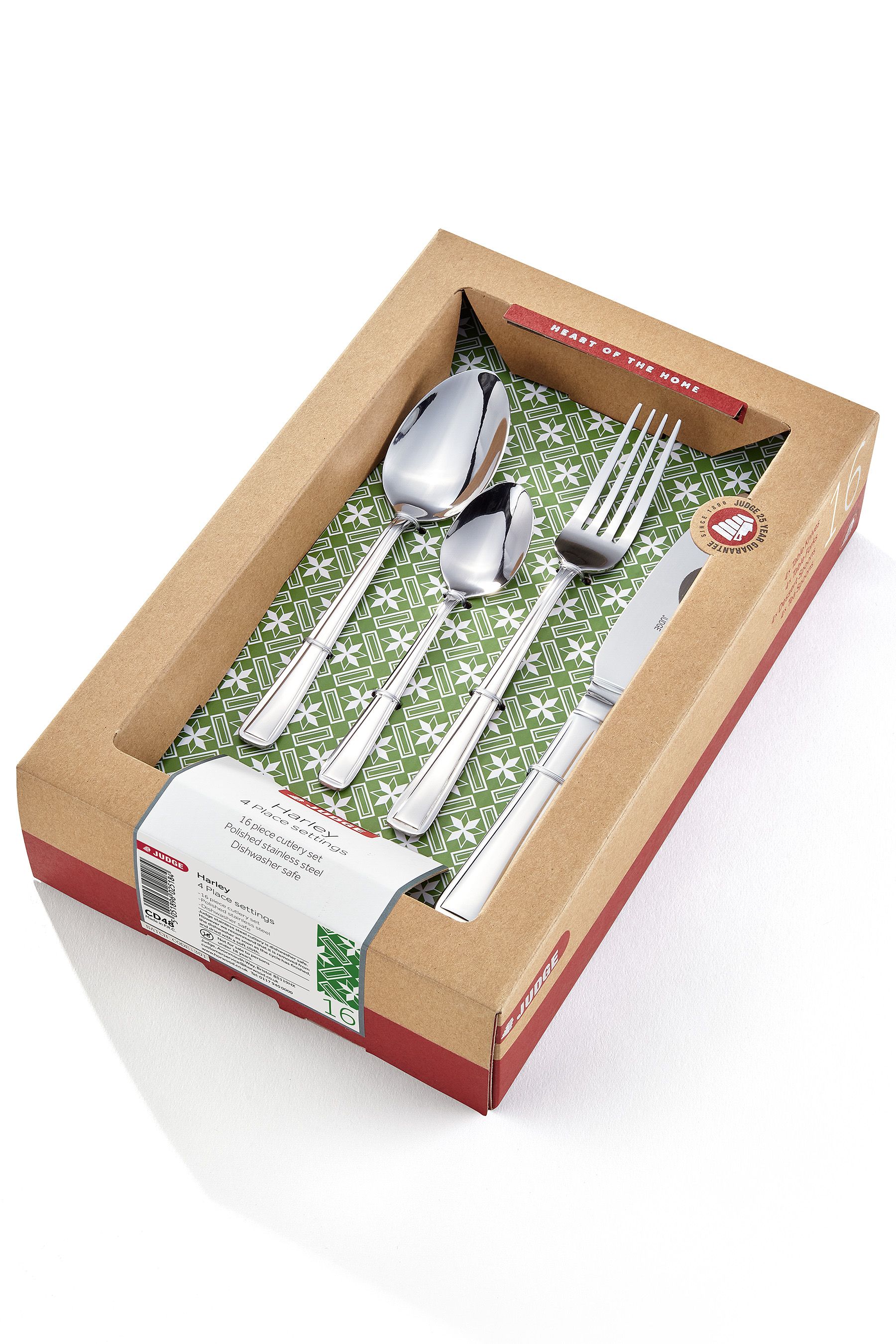 Buy Judge Chrome Harley 16 Piece Cutlery Set from the Next UK online shop