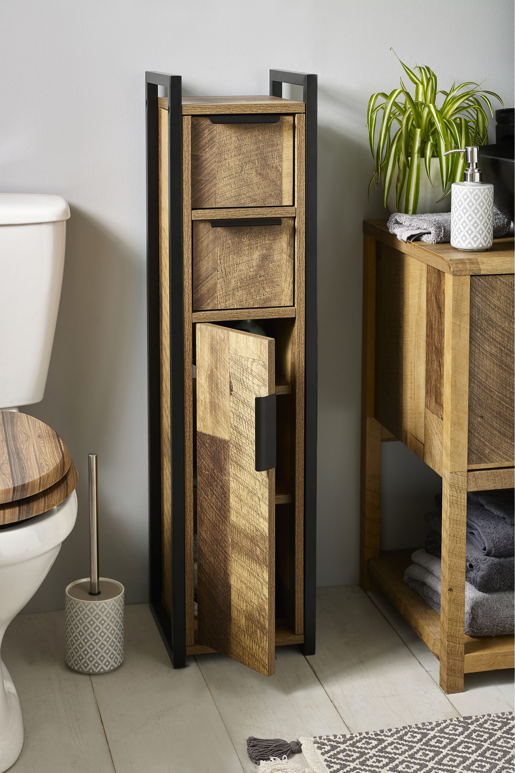 Buy Natural Bronx Storage Small Console Unit from the Next UK online shop