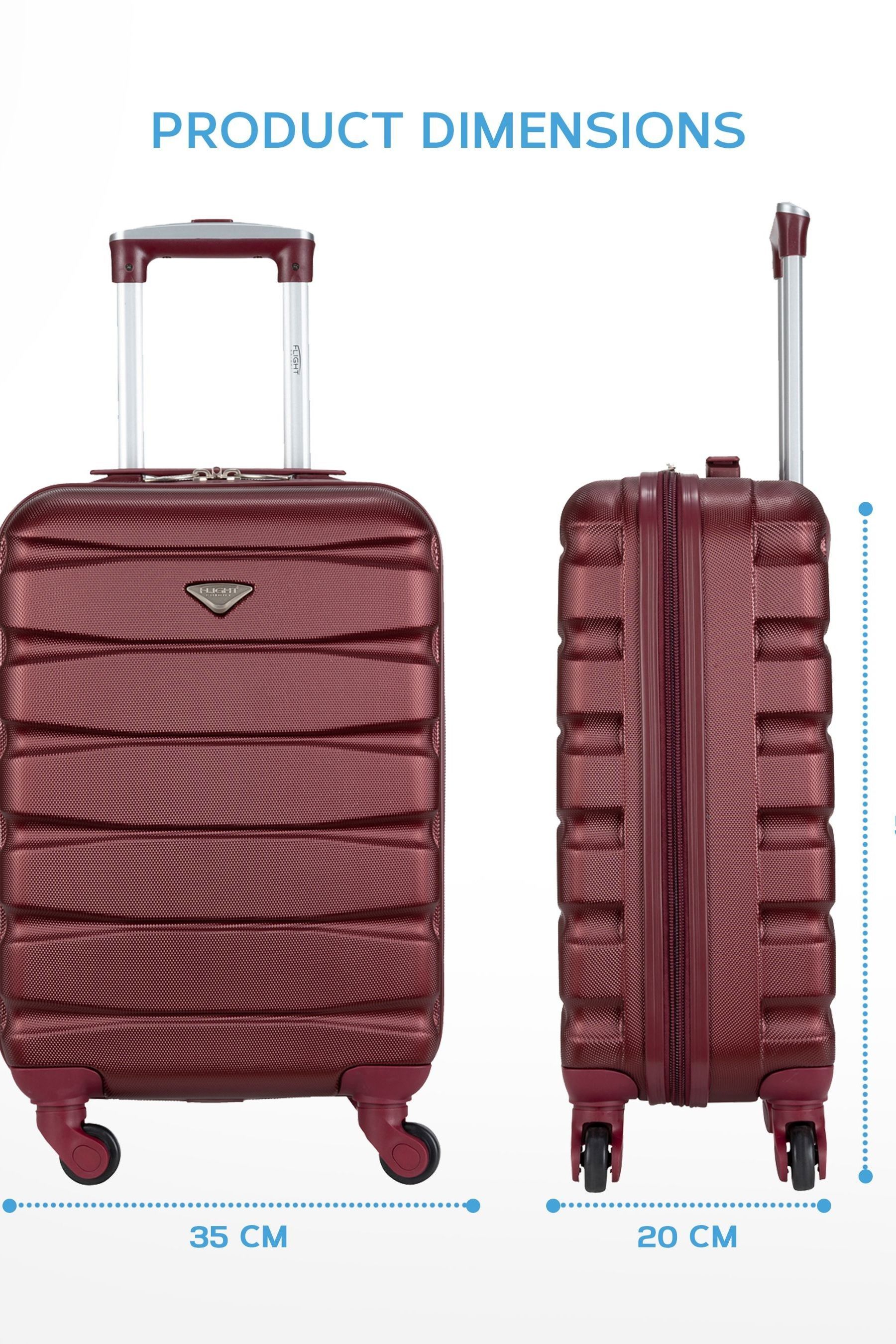 Buy Flight Knight EasyJet Overhead 55x35x20cm Hard Shell Cabin Carry On ...