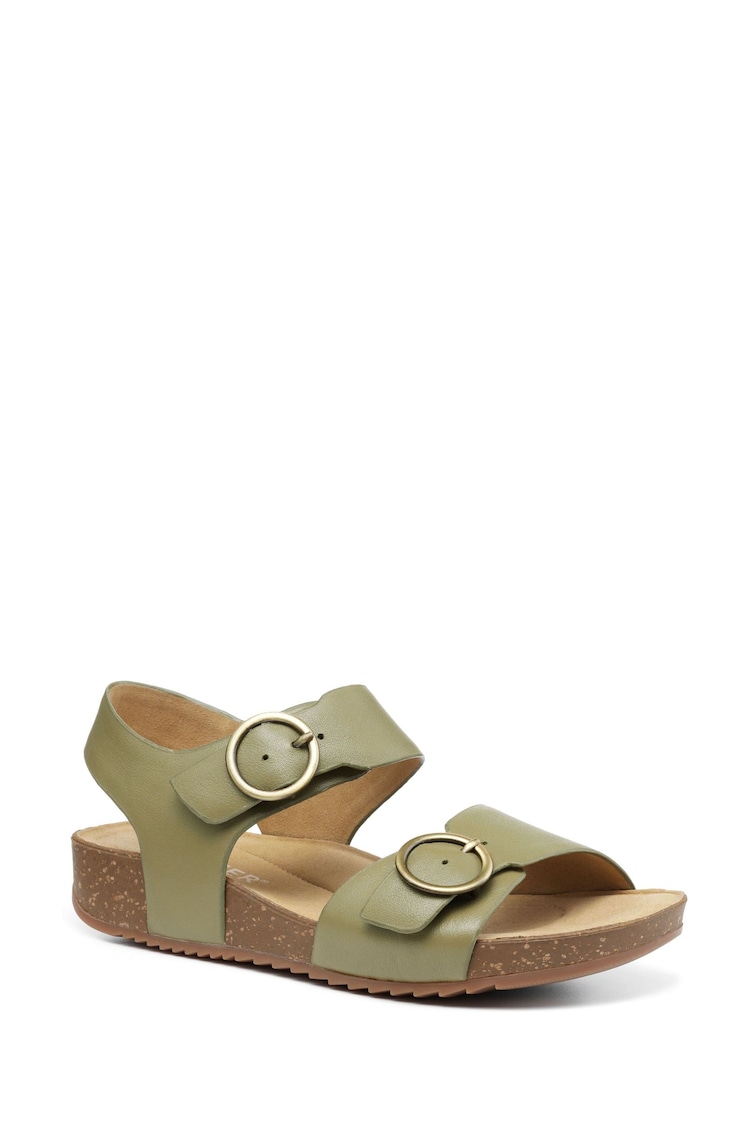 Buy Hotter Light Green Regular Fit Tourist Buckle Sandals from the Next ...