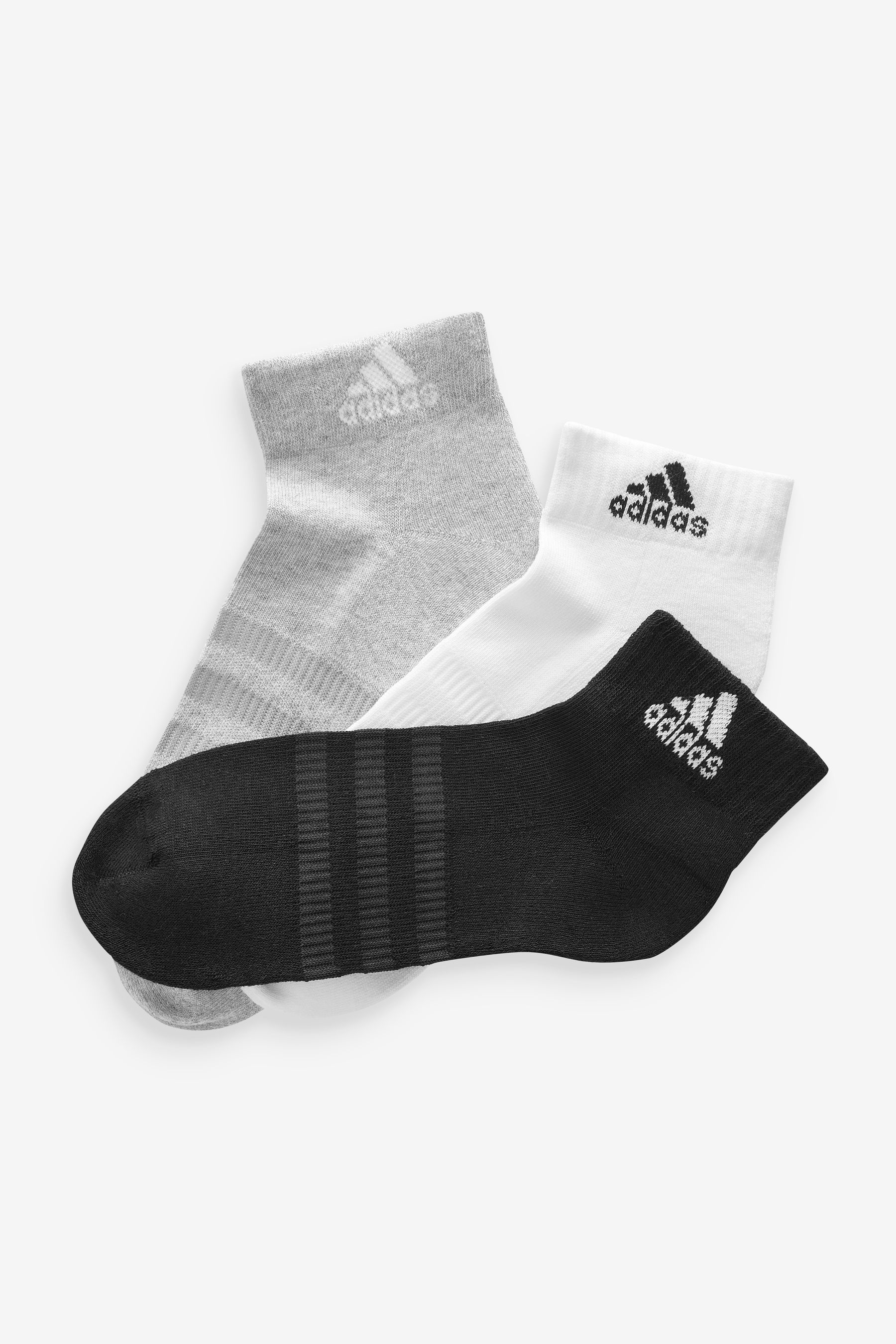 Buy adidas Multi Cushioned Sportswear Ankle Socks 6 Pack from the Next ...