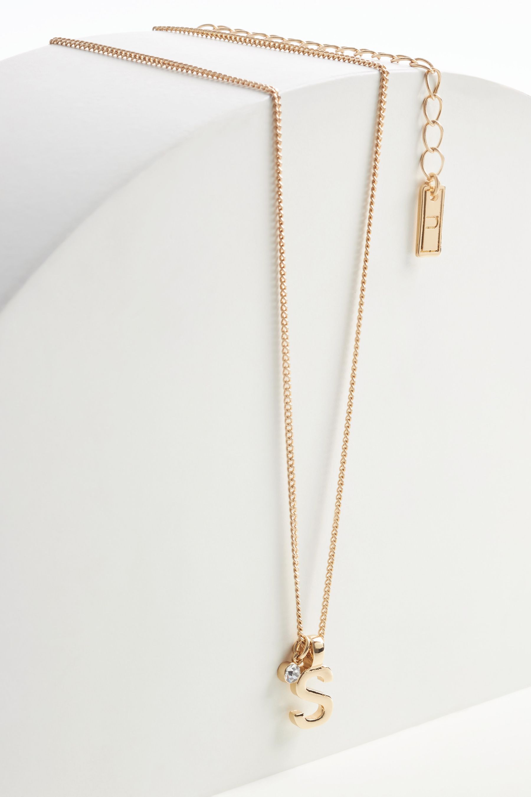 Buy Gold Tone Initial Necklace from the Next UK online shop