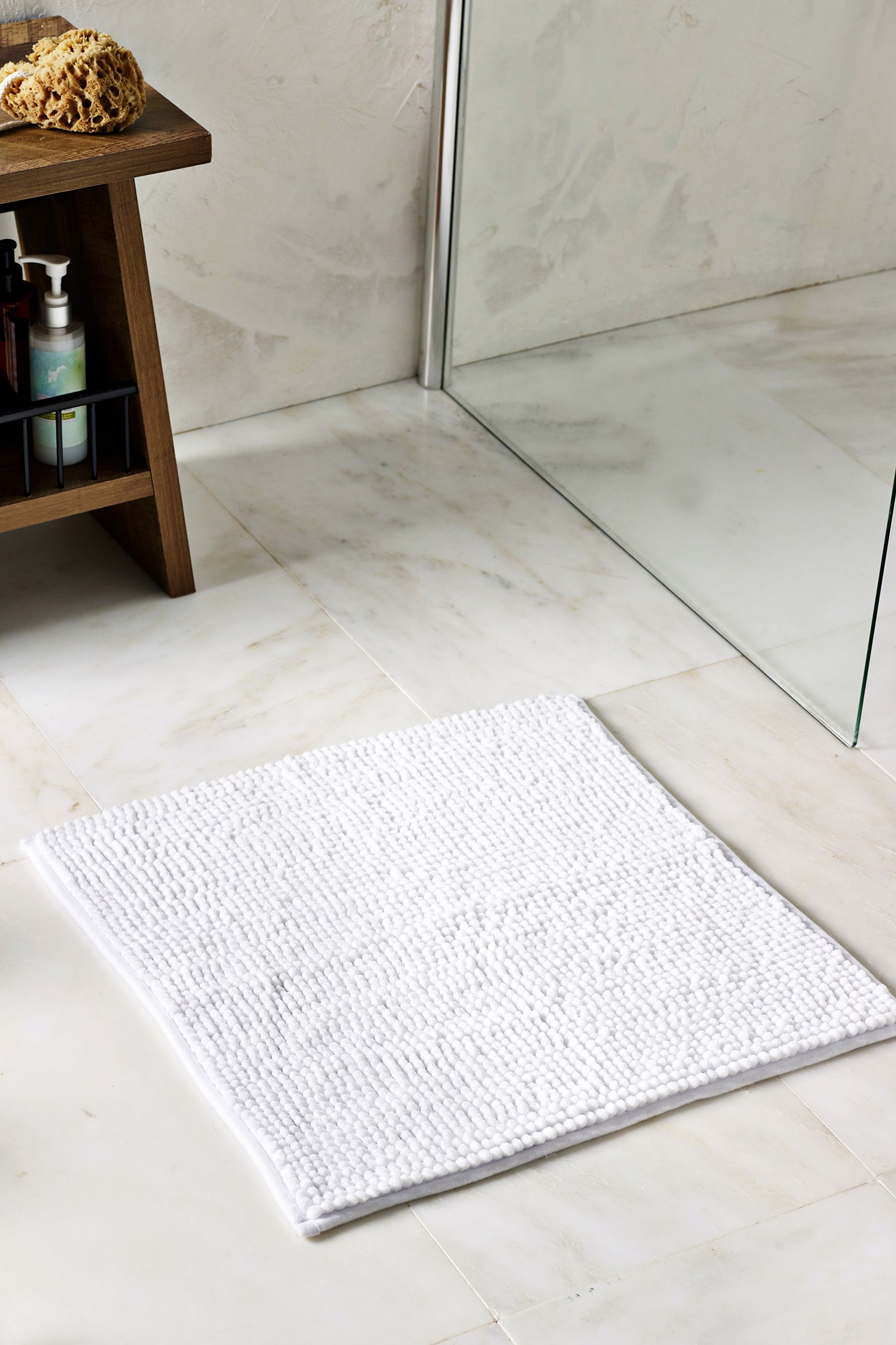 Buy White Bobble Shower Bath Mat from the Next UK online shop