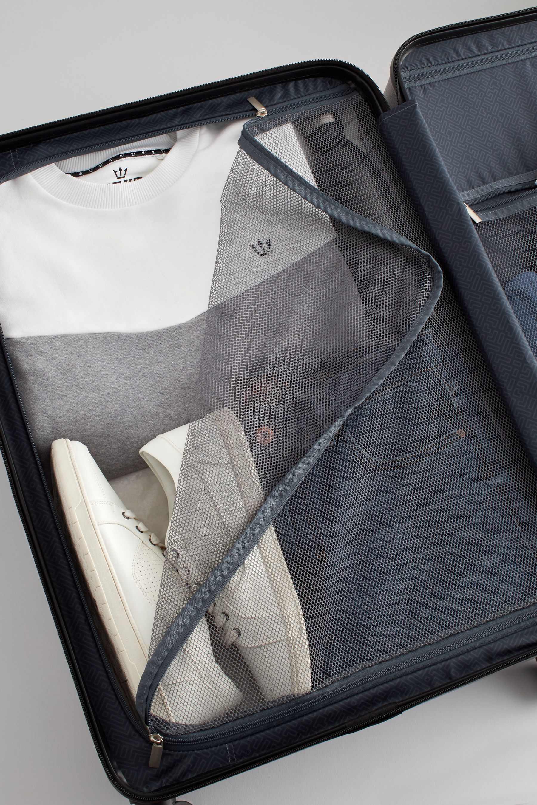 Buy Grey Large Next Suitcase from the Next UK online shop