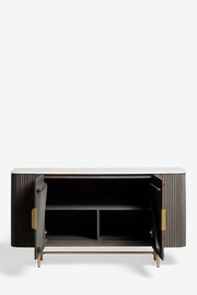 Buy Dark Grey Valencia Marble Mango Wood Large Sideboard from the Next ...