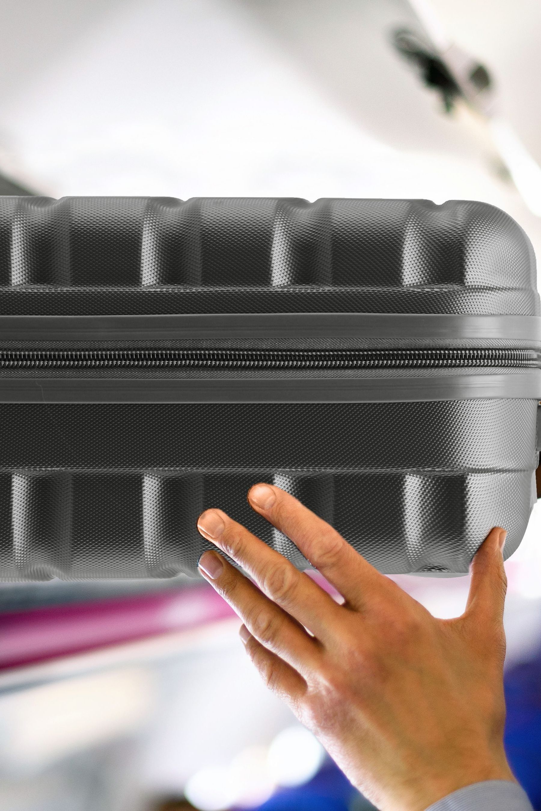 Buy Flight Knight Large Hardcase Lightweight Check In Suitcase With 4 ...