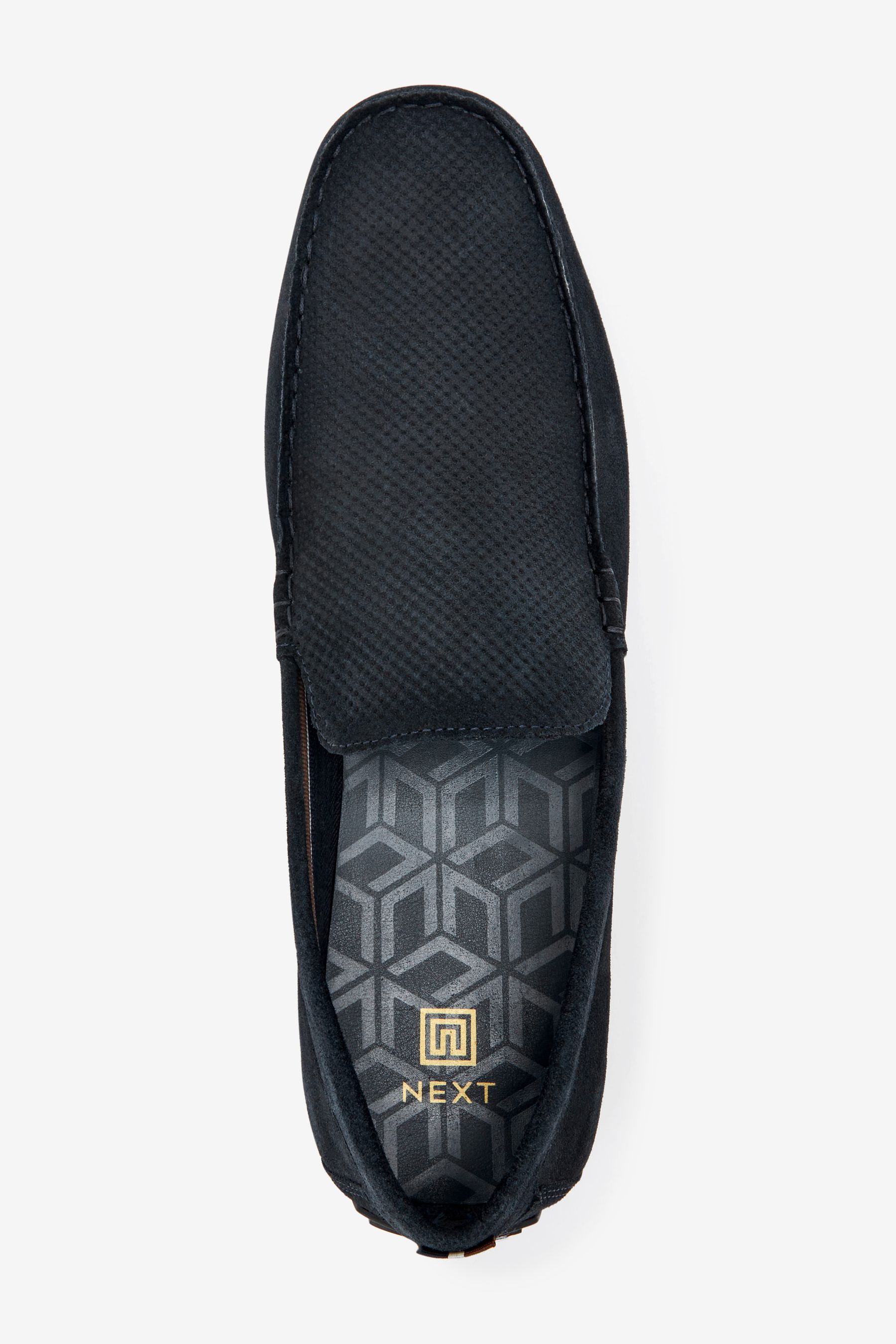 Buy Navy Blue Suede Driver Shoes from the Next UK online shop