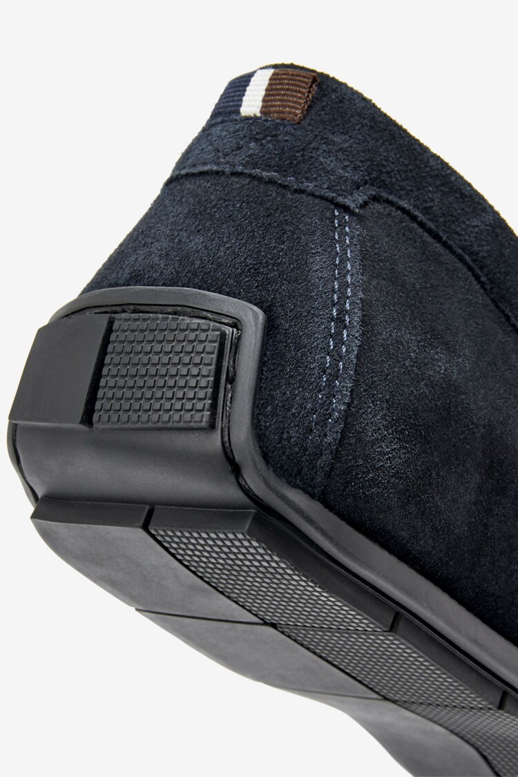 Buy Navy Blue Suede Driver Shoes from the Next UK online shop